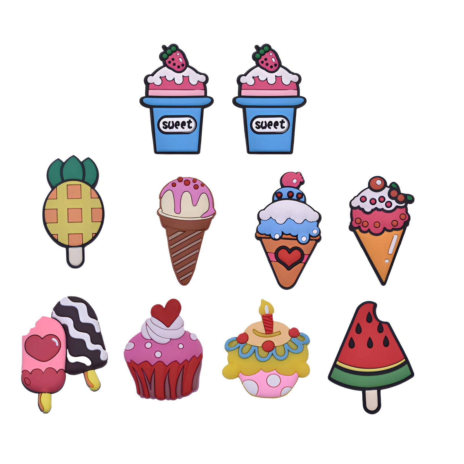 CCOCC 10Pcs Fridge Magnets,Strong Magnets,Cute Cartoon Cute Magnets ...