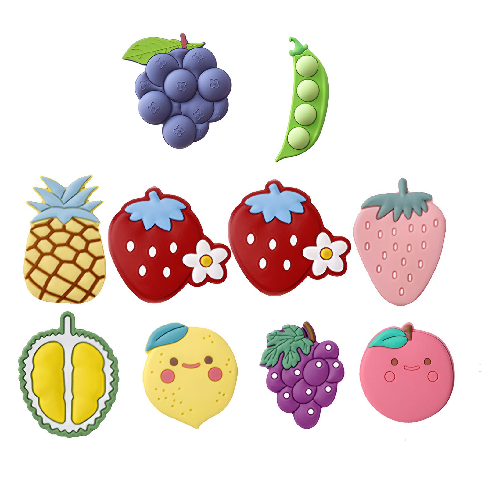 CCOCC 10Pcs Fridge Magnets,Flower and Bird Decoration Small Magnets ...