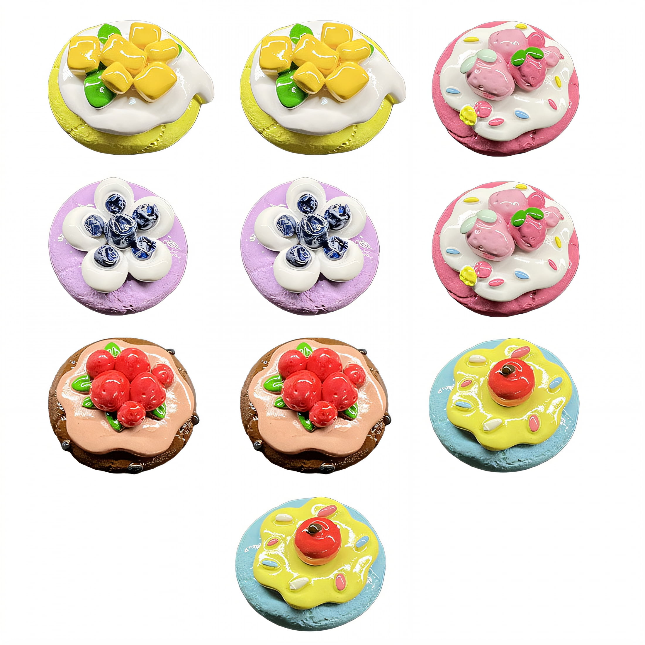 CCOCC 10Pcs Fridge Magnets,Magnets,Simulation Stereo Mini Magnets ...