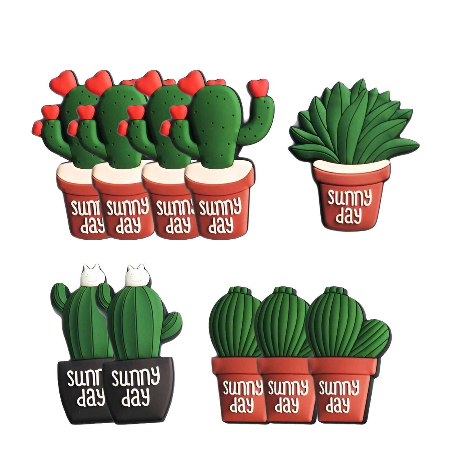 CCOCC 10Pcs Fridge Magnets,Strong Magnet Attachment Refrigerator ...