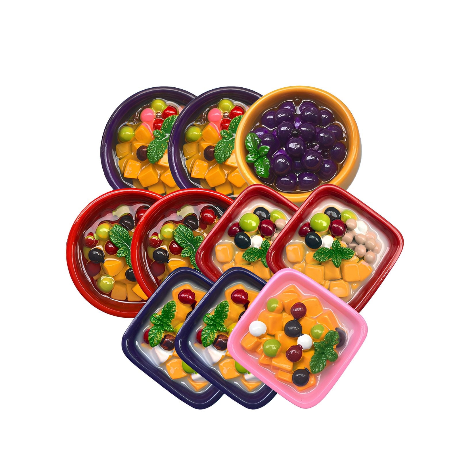 CCOCC 10Pcs Fridge Magnets,Strong Magnetic Adsorption Refrigerator ...