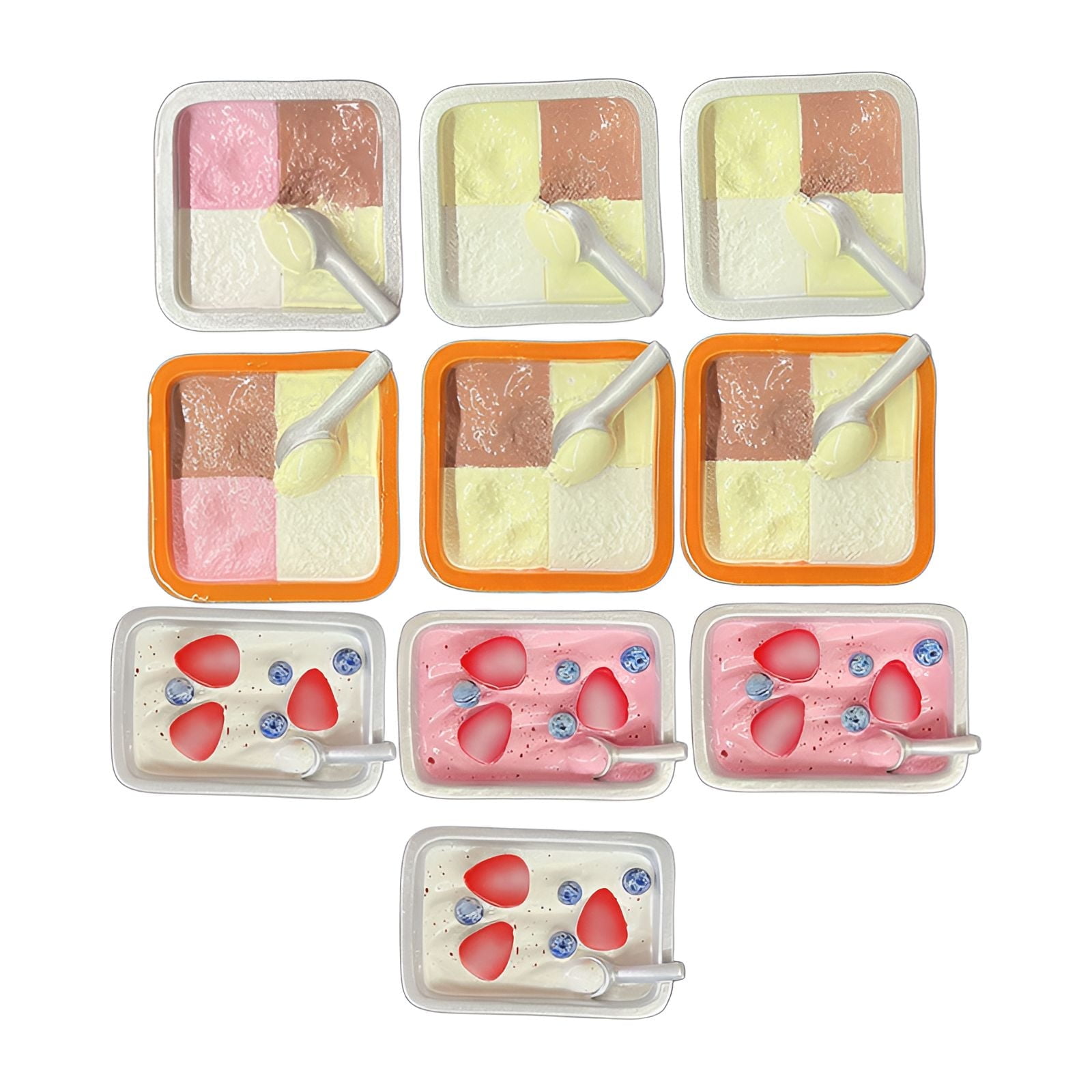 CCOCC 10Pcs Fridge Magnets,Strong Magnetic Attachment Refrigerator Magnets,Creative Gift Choice ...