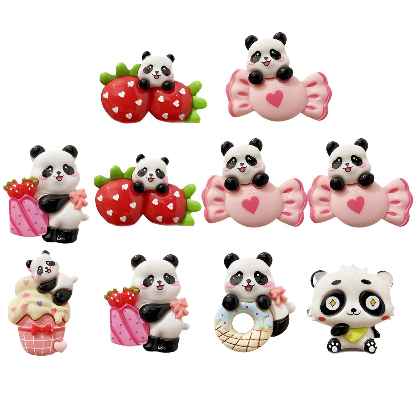 CCOCC 10Pcs Fridge Magnets,Refrigerator Magnets,Three-Dimensional Resin ...