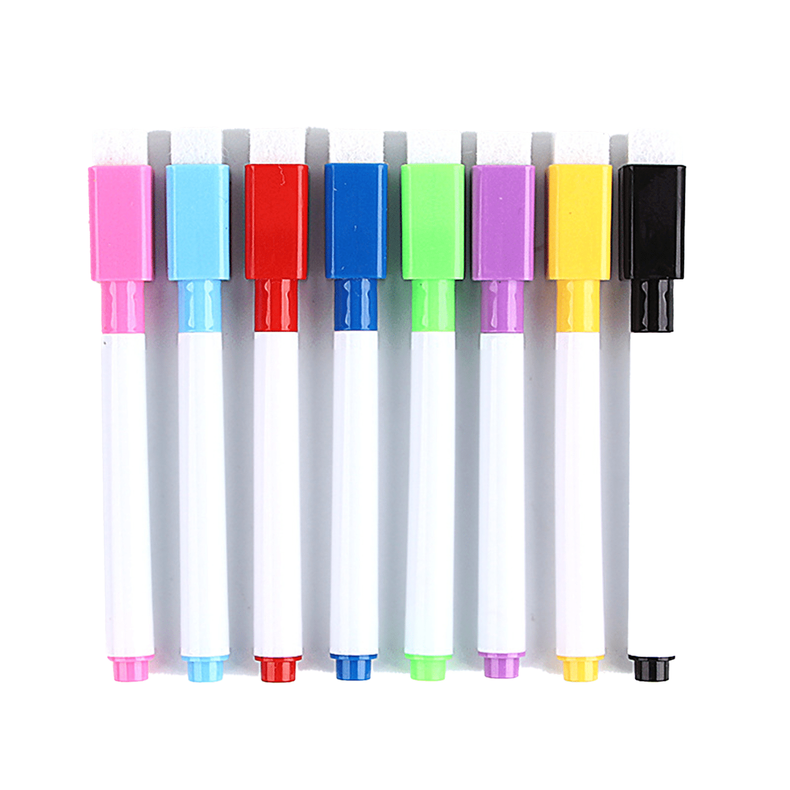 CCOCC 10Pcs Magnetic Dry Erase Markers Rich 8 Colors Dry Erase Markers ...
