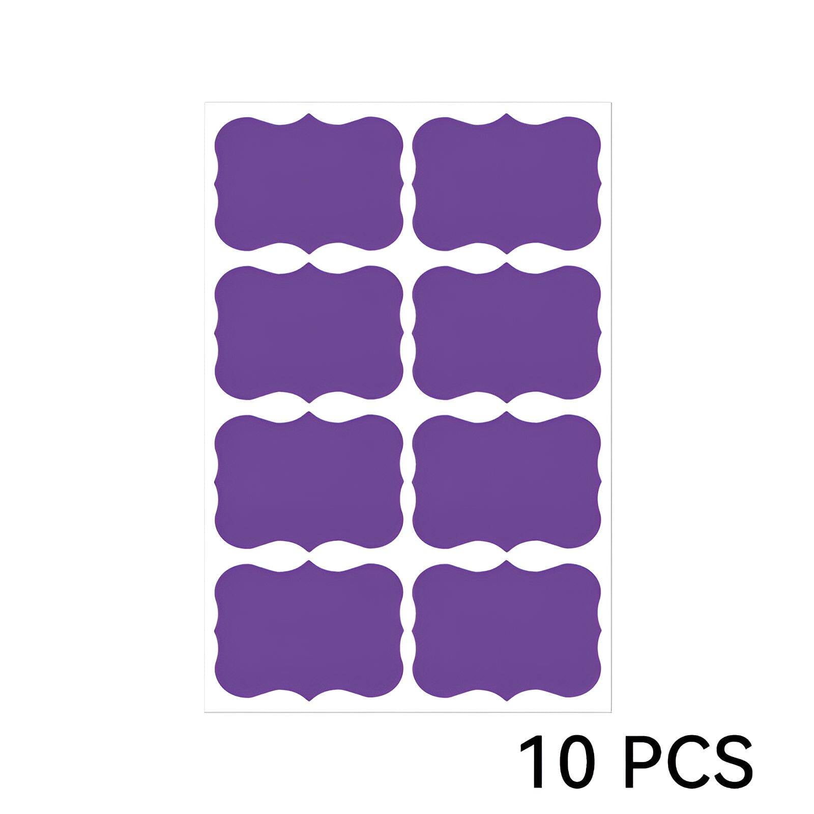 CCOCC 10Pcs Name Tags,Clear Labeling Sticker Labels,Easy Clean Name Tag ...