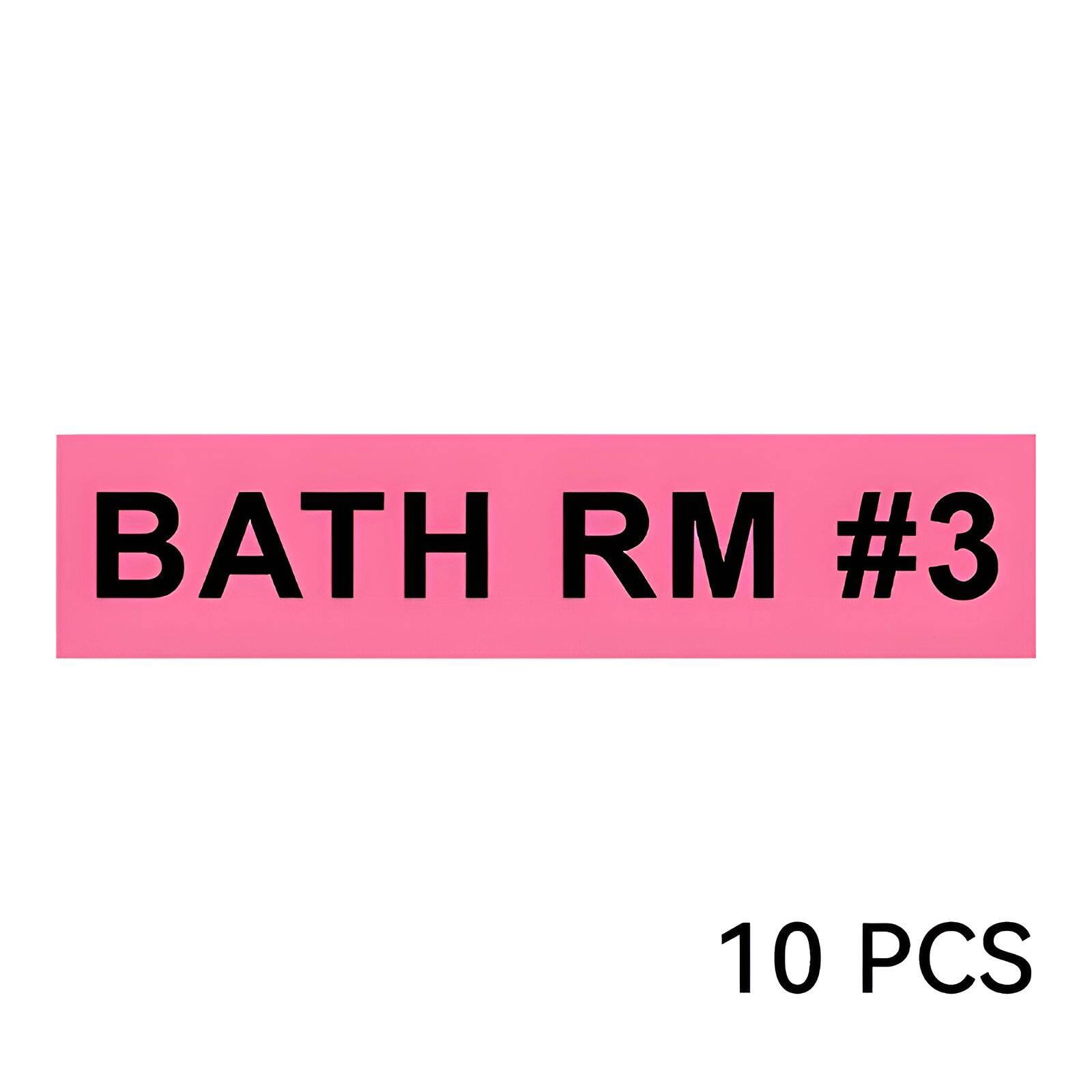 CCOCC 10Pcs Name Tags,Easy Identification Sticker Labels,Quick Access ...