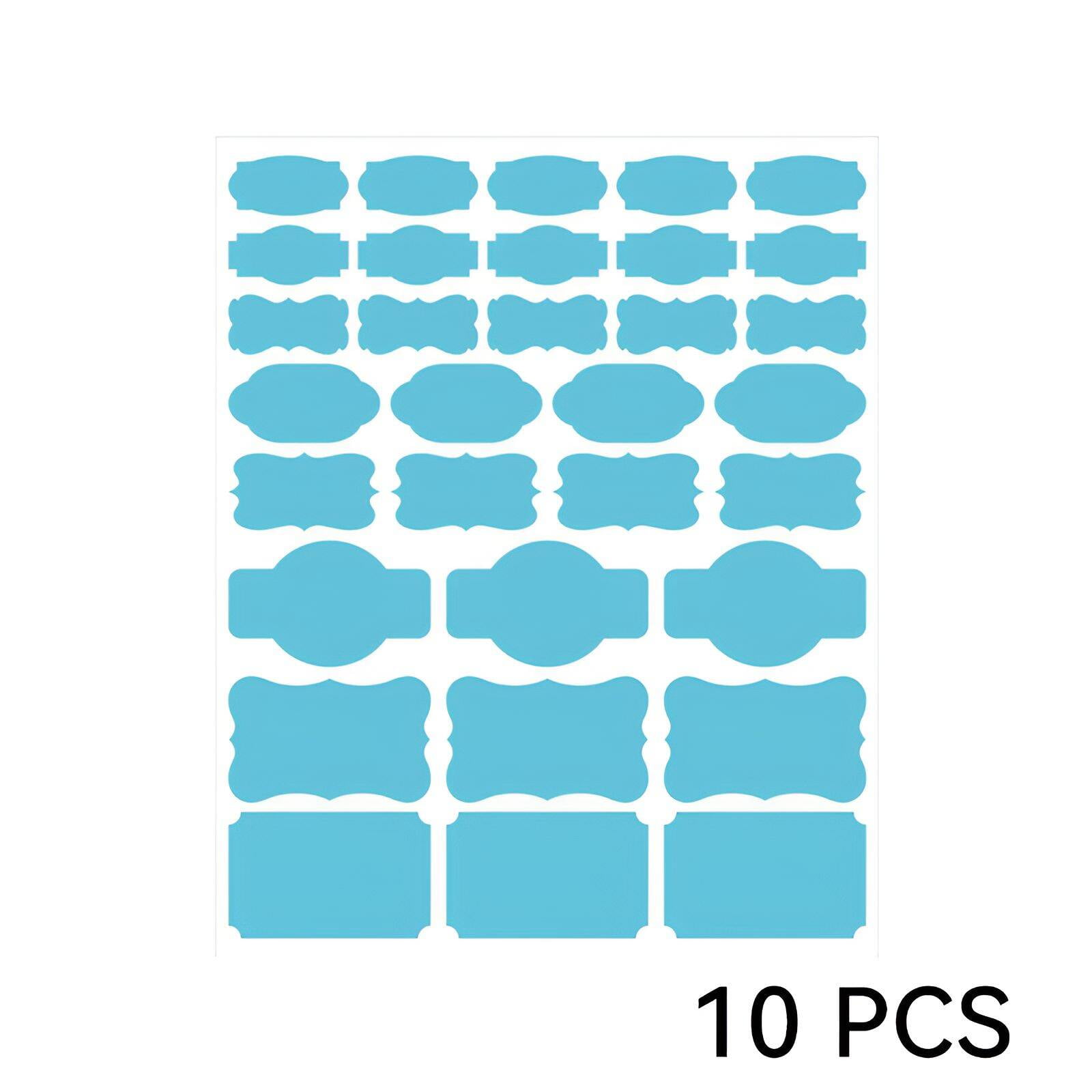 CCOCC 10Pcs Name Tags,Reusable Writing Sticker Labels,Writable Labels ...