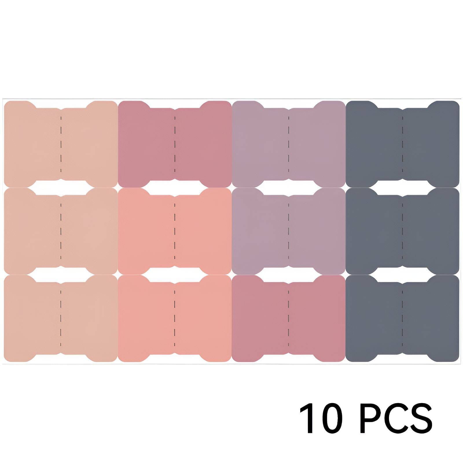 CCOCC 10Pcs Name Tags,Writable Tags Sticker Labels,Flexible Storage ...