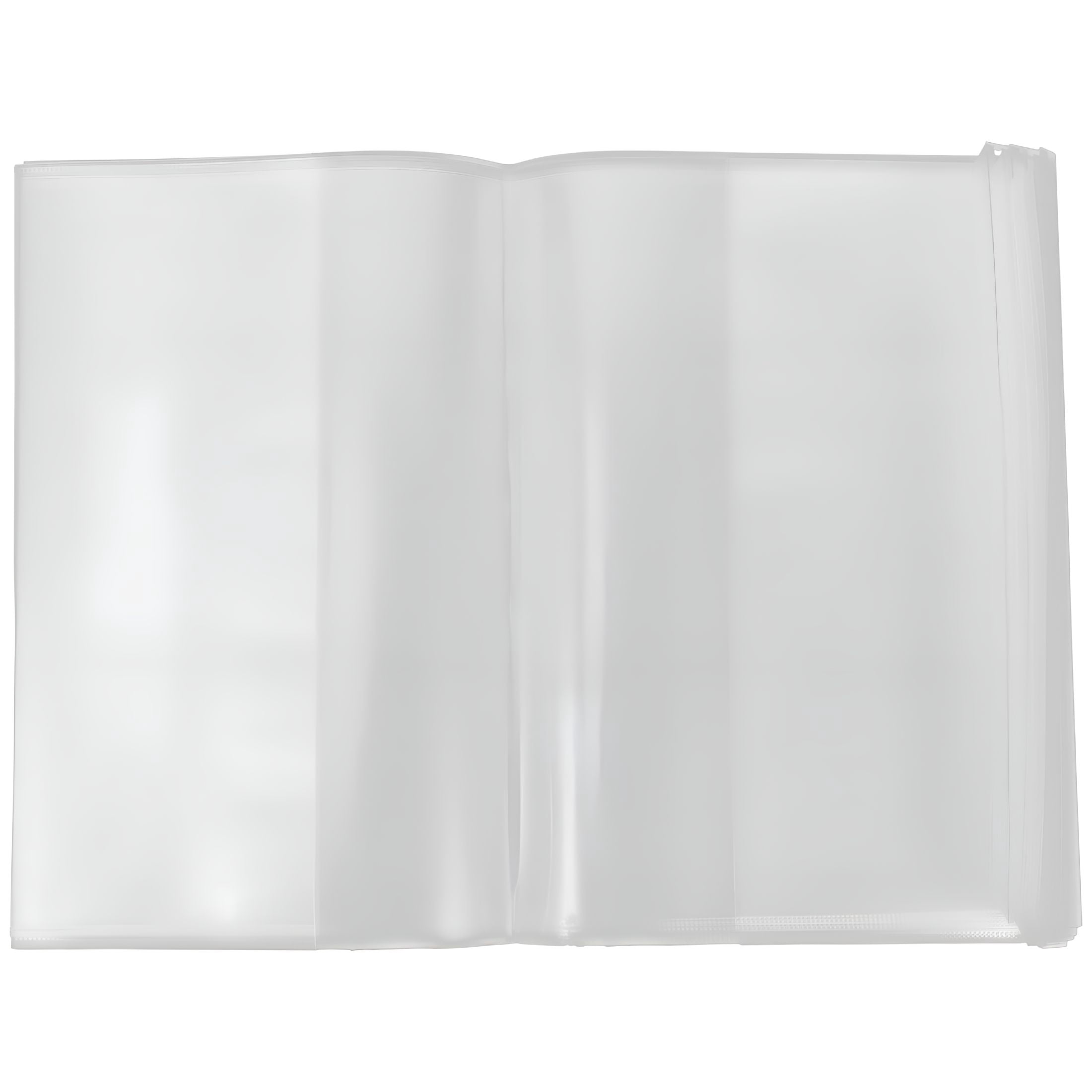 CCOCC 10pcs Clear Book Cover Width Adjustable Book Cover Soft Cover ...