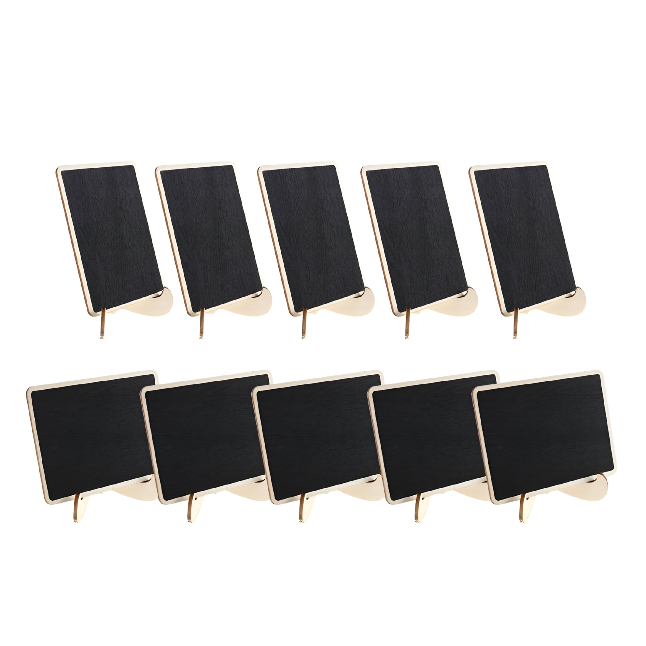 CCOCC 10pcs Mini Chalkboards with Support for Message Board Signs ...