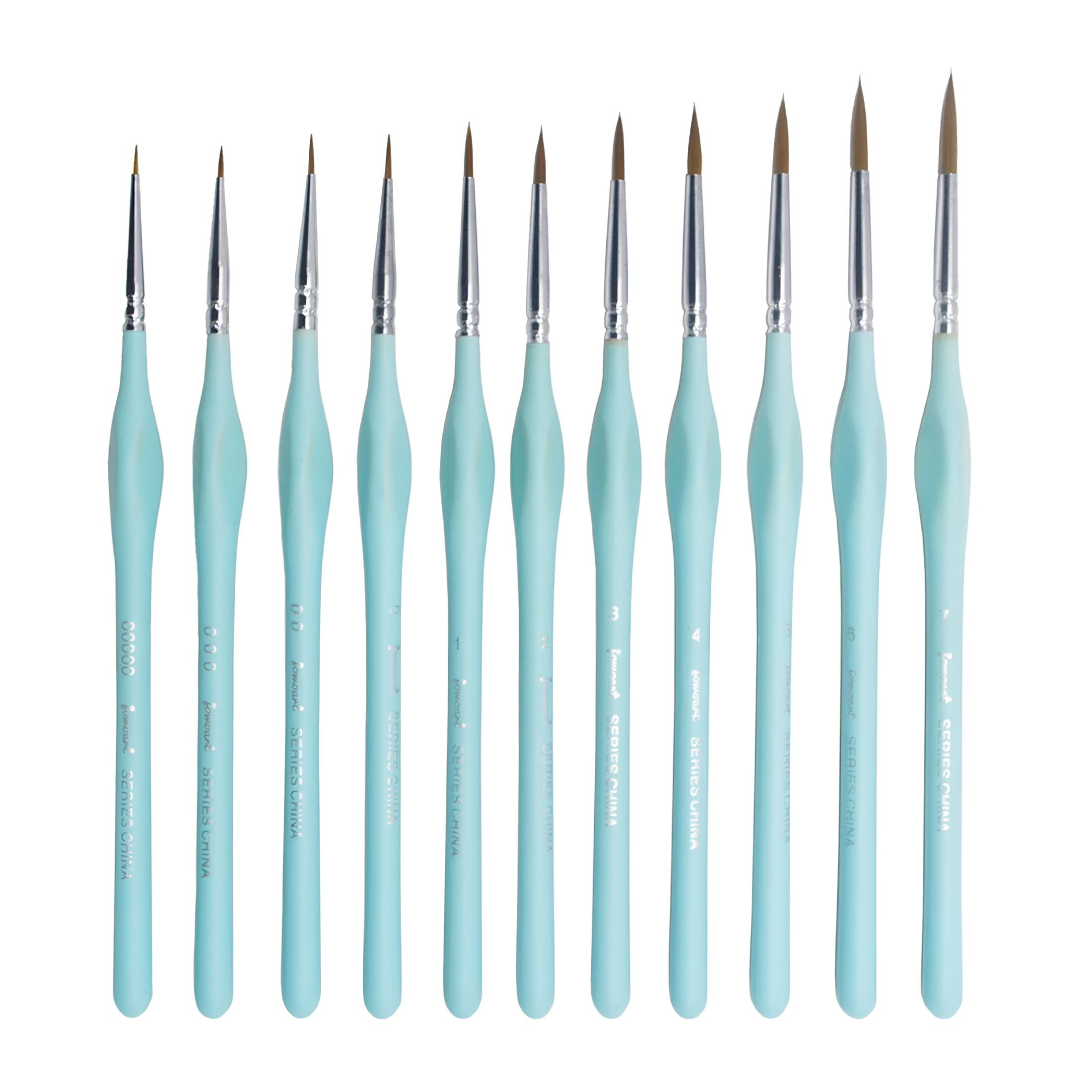 CCOCC 11 Pcs Tiny Detail Paint Brushes,Fine Tip Point Paintbrush for ...