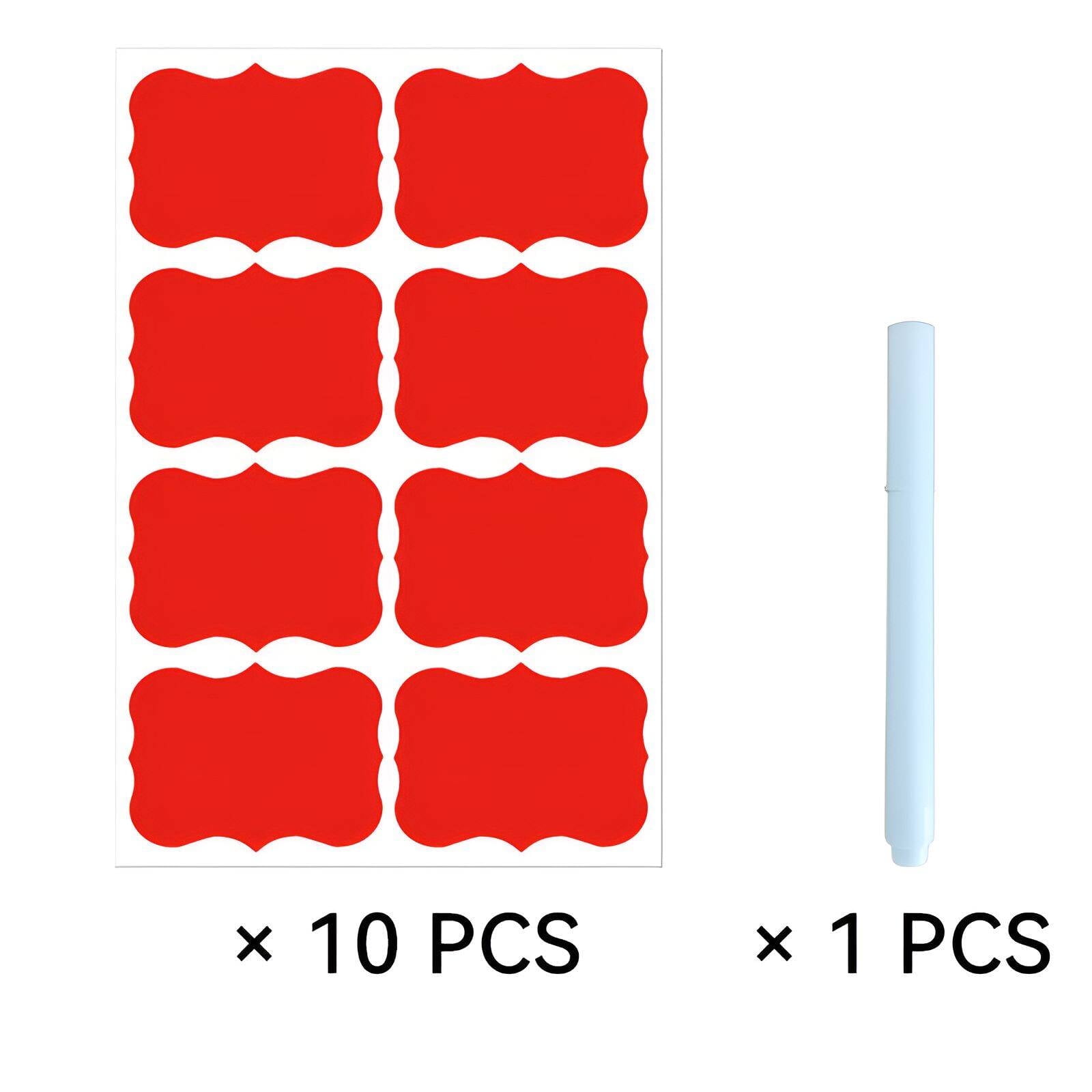 CCOCC 11Pcs Name Tags,Reusable Labels Sticker Labels,Writable Surface ...