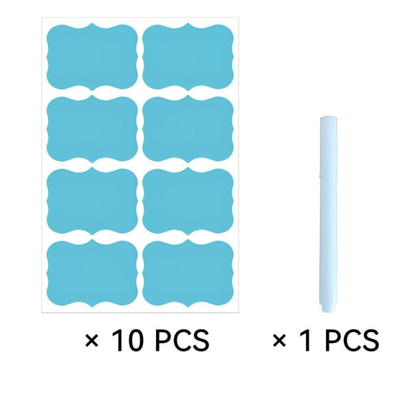 CCOCC 11Pcs Name Tags,Waterproof Labels Sticker Labels,Writable Markers ...