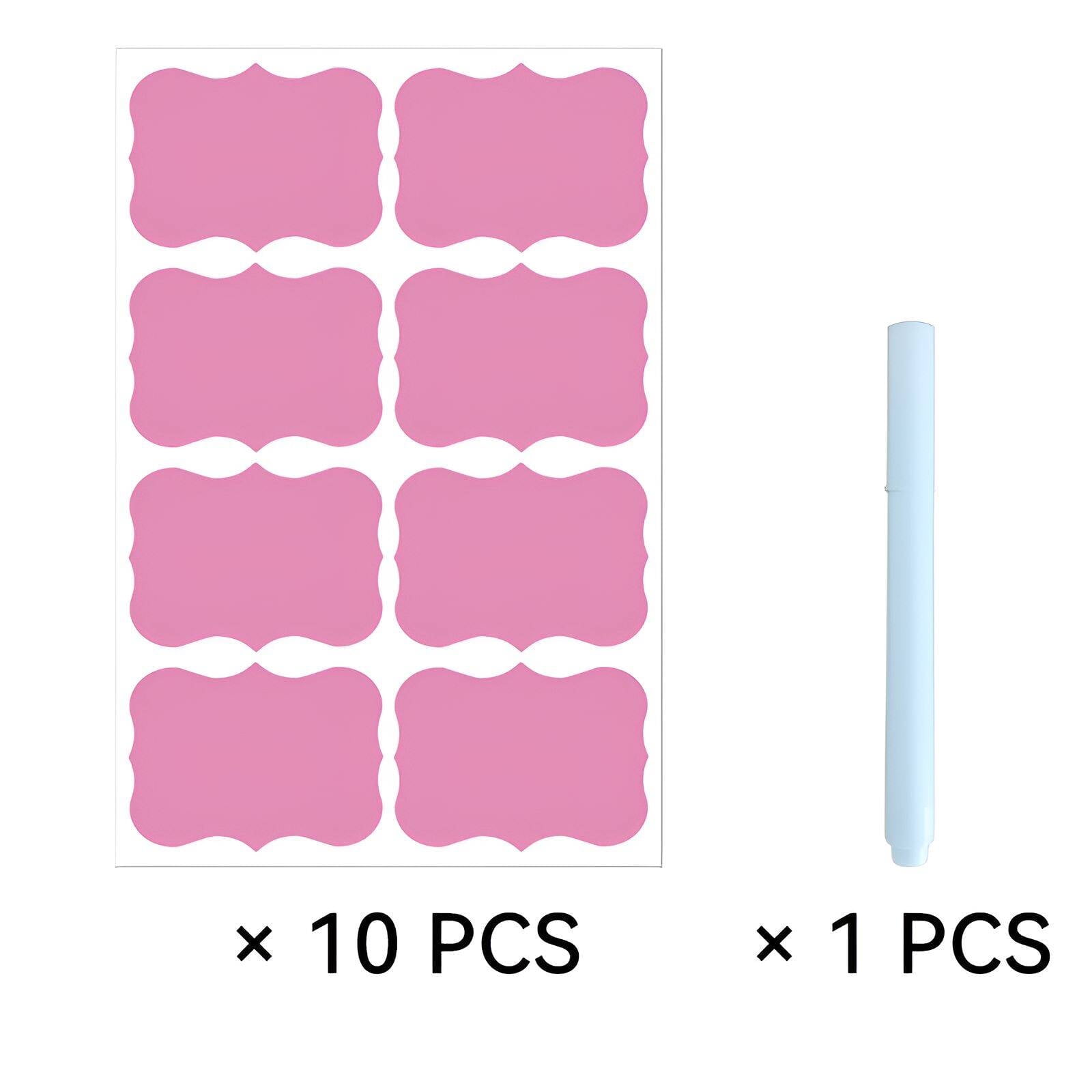 CCOCC 11Pcs Name Tags,Writable Labels Sticker Labels,Clean Removal Name ...