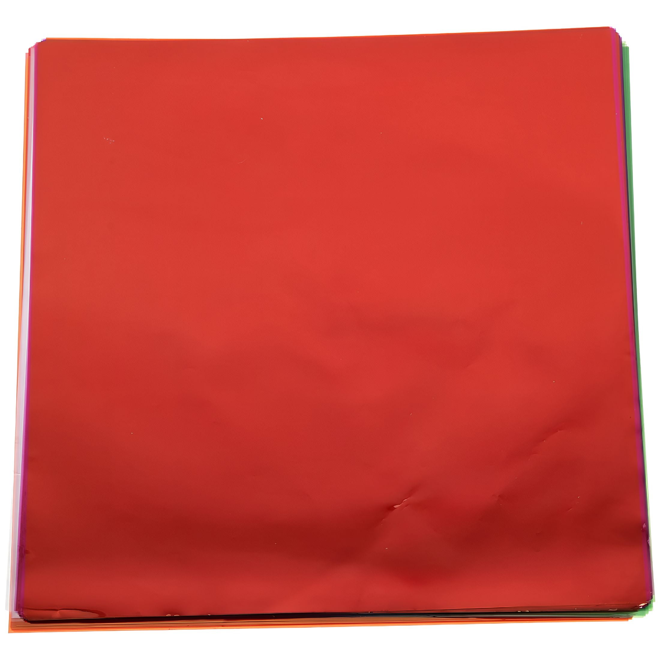 CCOCC 120 Pcs Colored Cellophane Wrapping Material Candy Paper Decor ...