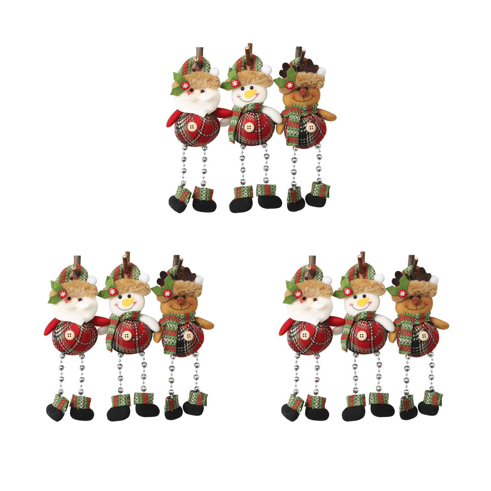 CCOCC 12Pcs Christmas Ornaments,Multi-Scene Application Shatterproof ...