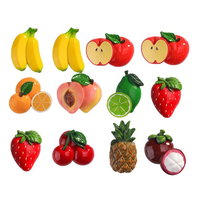 CCOCC 12Pcs Fridge Magnets,3D Effect Refrigerator Magnets,Multi-Purpose ...