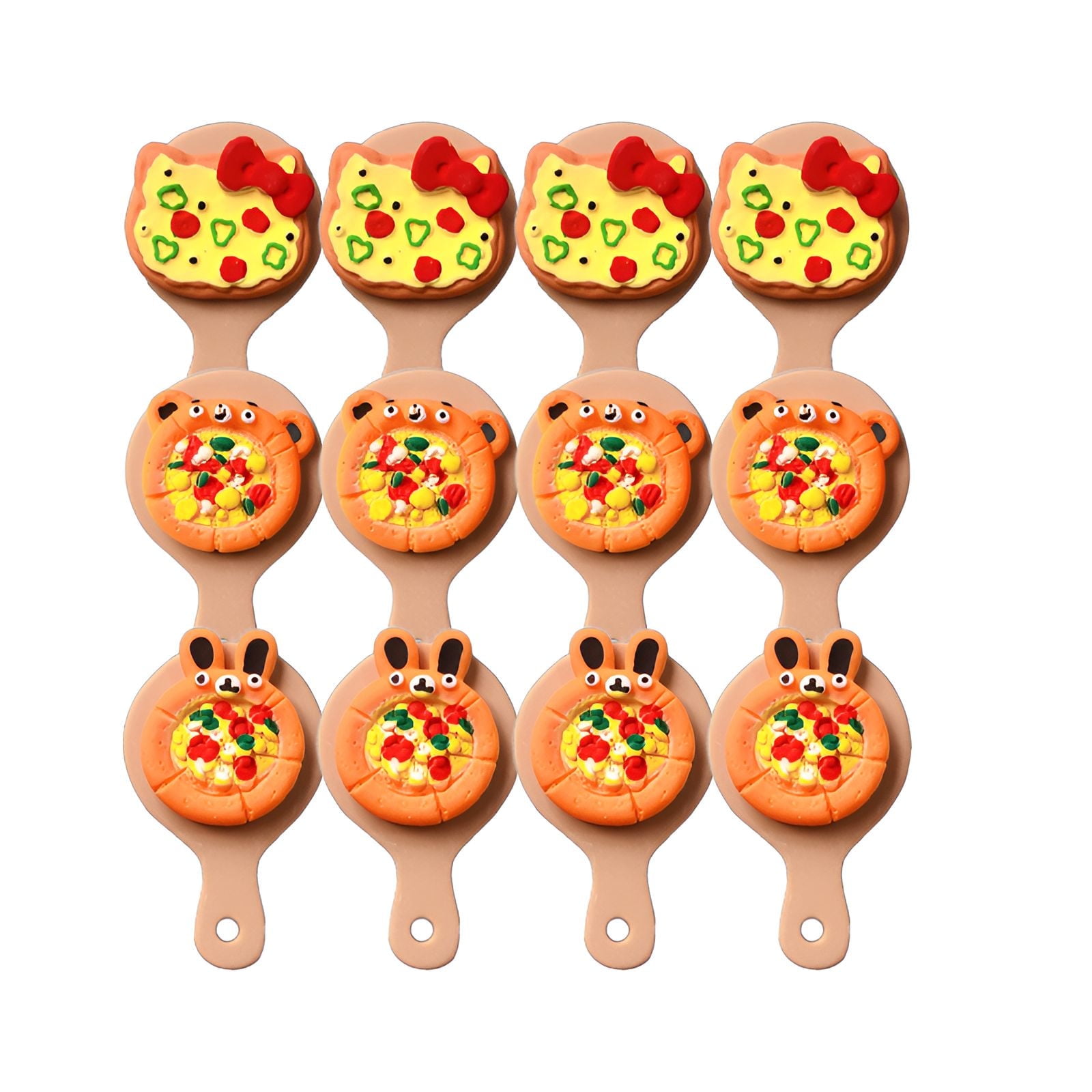 CCOCC 12Pcs Fridge Magnets,Resin Material Magnetic Clips,Magnetic ...