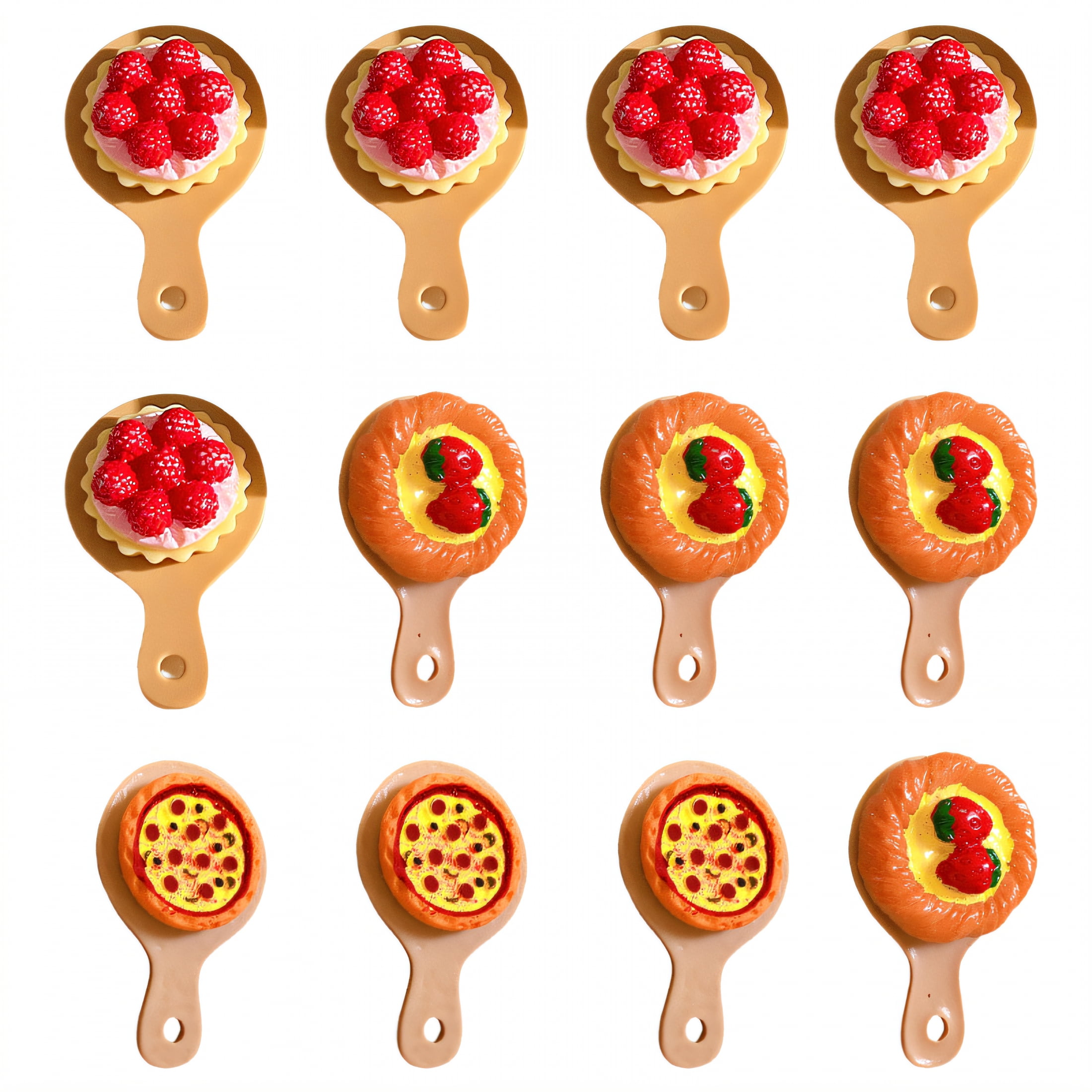 CCOCC 10Pcs Fridge Magnets,Resin Magnetic Strips,Magnet Stickers,Style2 ...