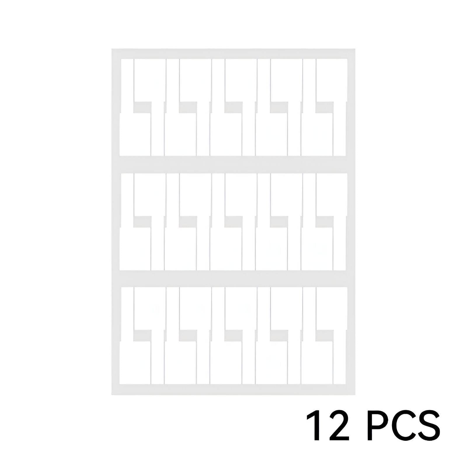 CCOCC 12Pcs Name Tags,Easy Cable Organization Sticker Labels,Tidy Setup ...