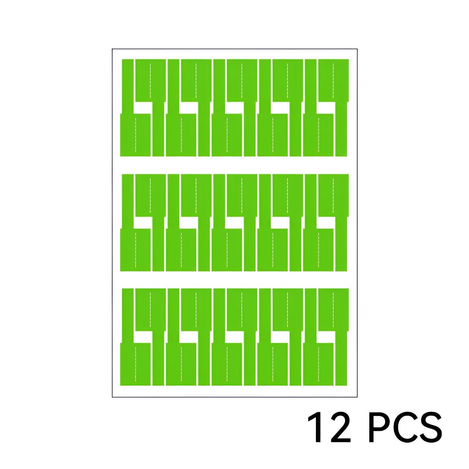 CCOCC 12Pcs Name Tags,Long-Lasting Labels Sticker Labels,Strong Hold ...