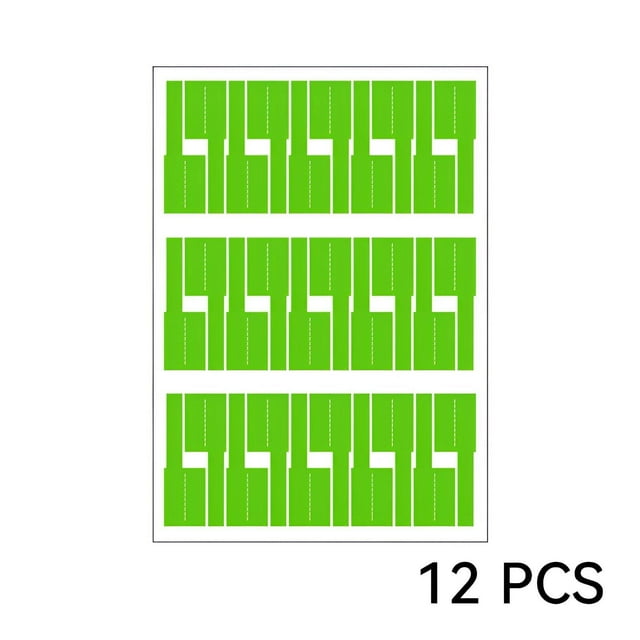 CCOCC 12Pcs Name Tags,Long-Lasting Labels Sticker Labels,Strong Hold ...