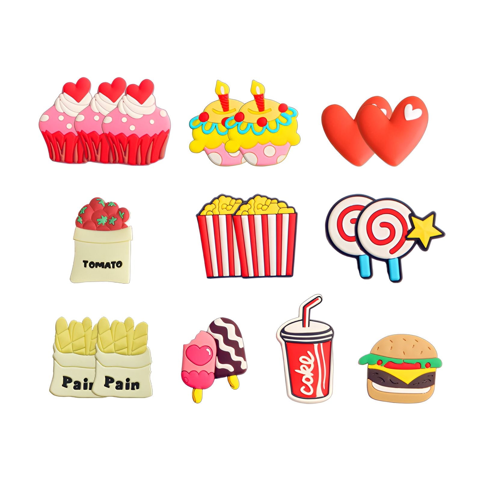 CCOCC 16Pcs Fridge Magnets,Cartoon Decoration Refrigerator Magnets ...
