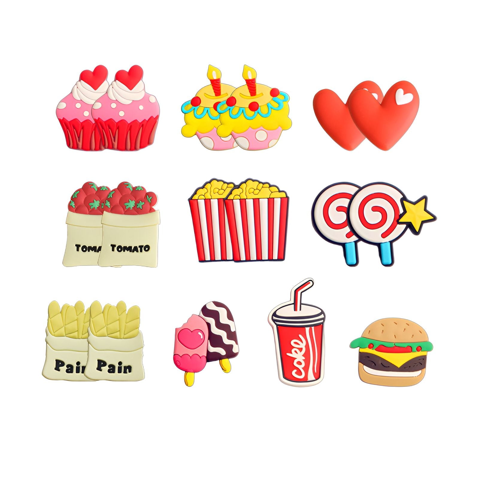 CCOCC 16Pcs Fridge Magnets,Creative House and Birthday Cake Design ...