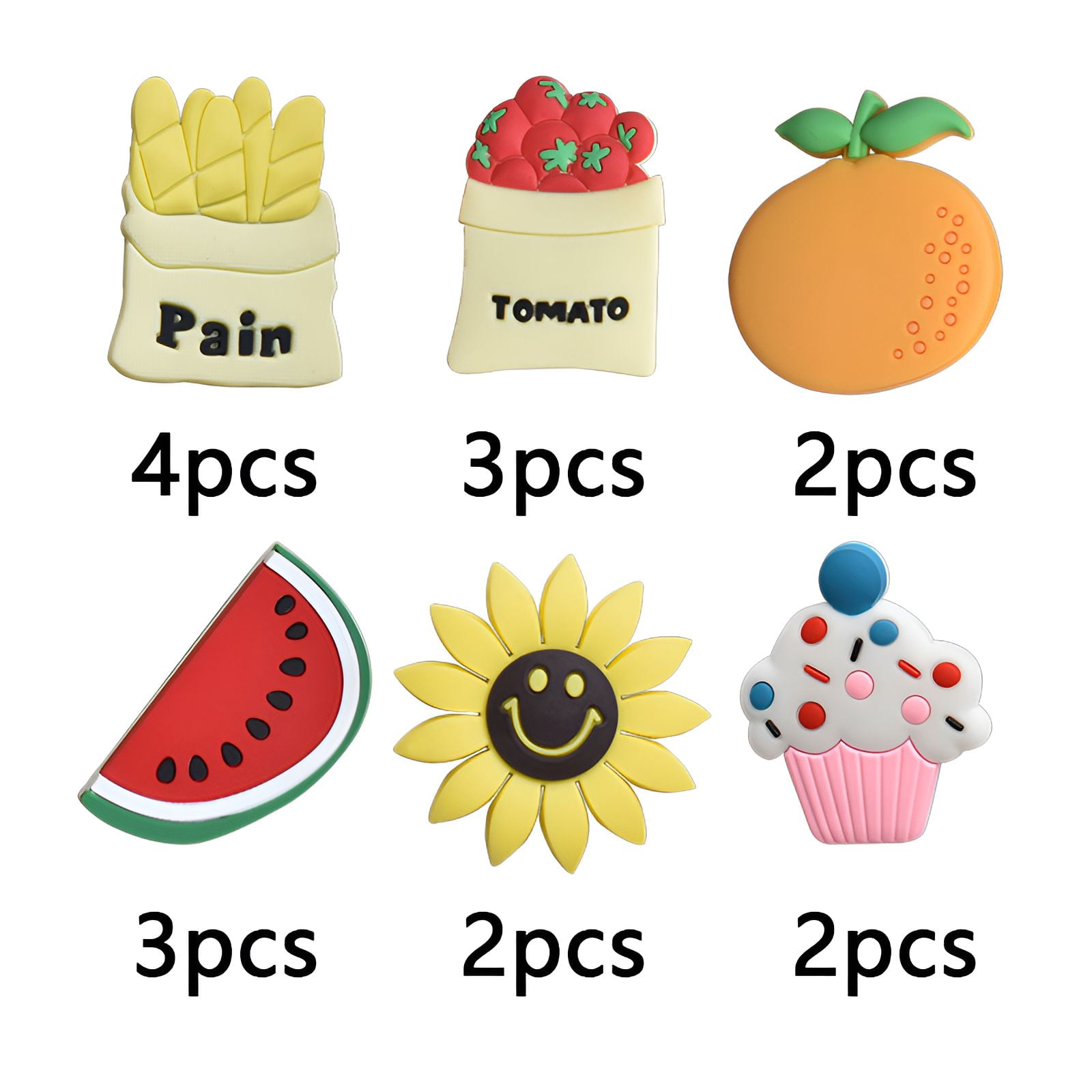 CCOCC 16Pcs Fridge Magnets,Cute Cartoon Design Refrigerator Magnets ...