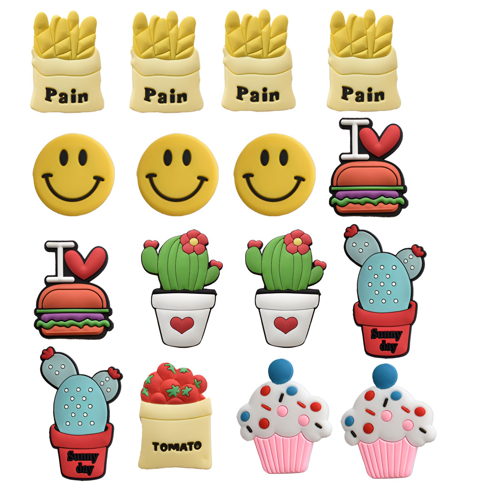 CCOCC 16Pcs Fridge Magnets,Early Childhood Cognitive Enlightenment ...