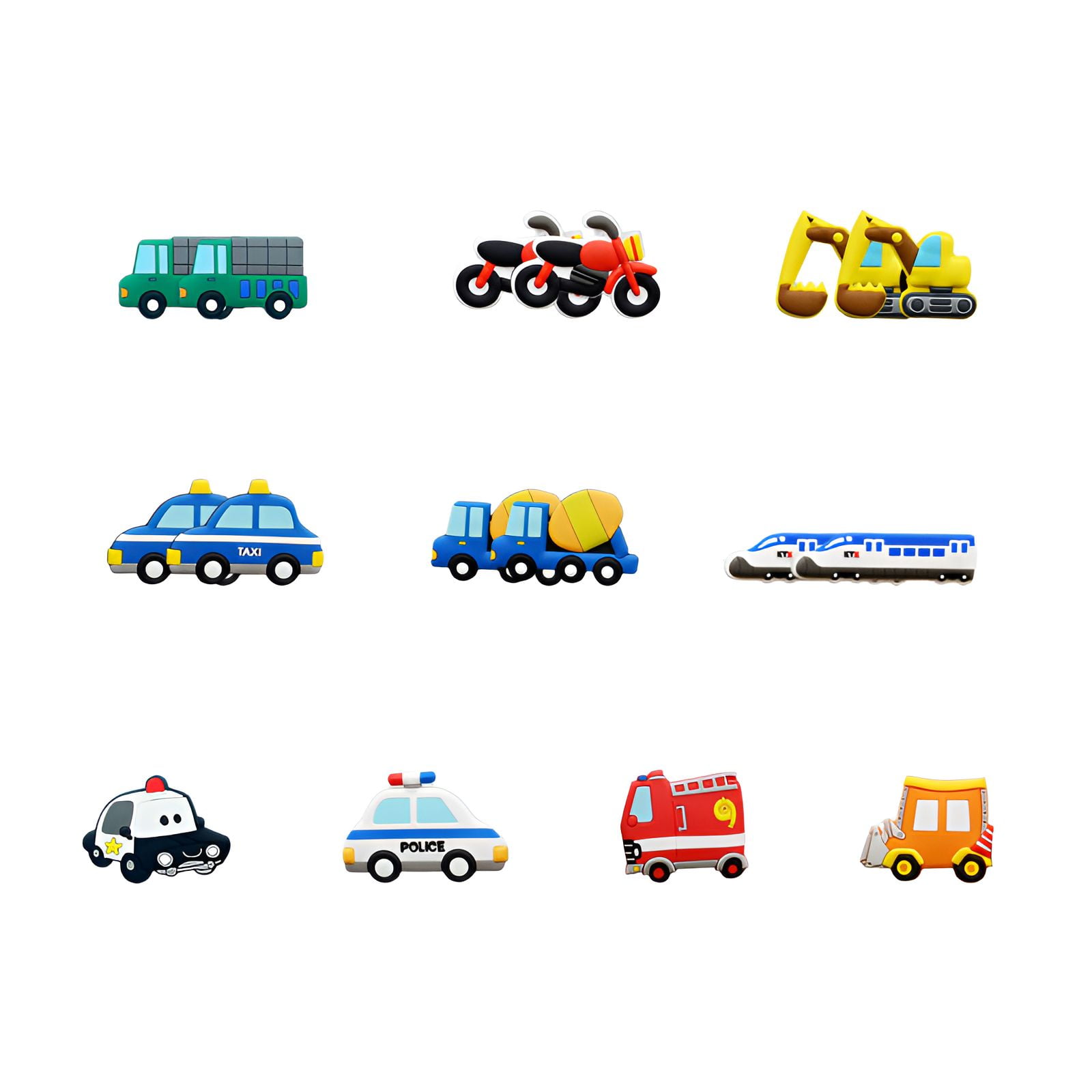 CCOCC 16Pcs Fridge Magnets,Early Education Function Refrigerator ...