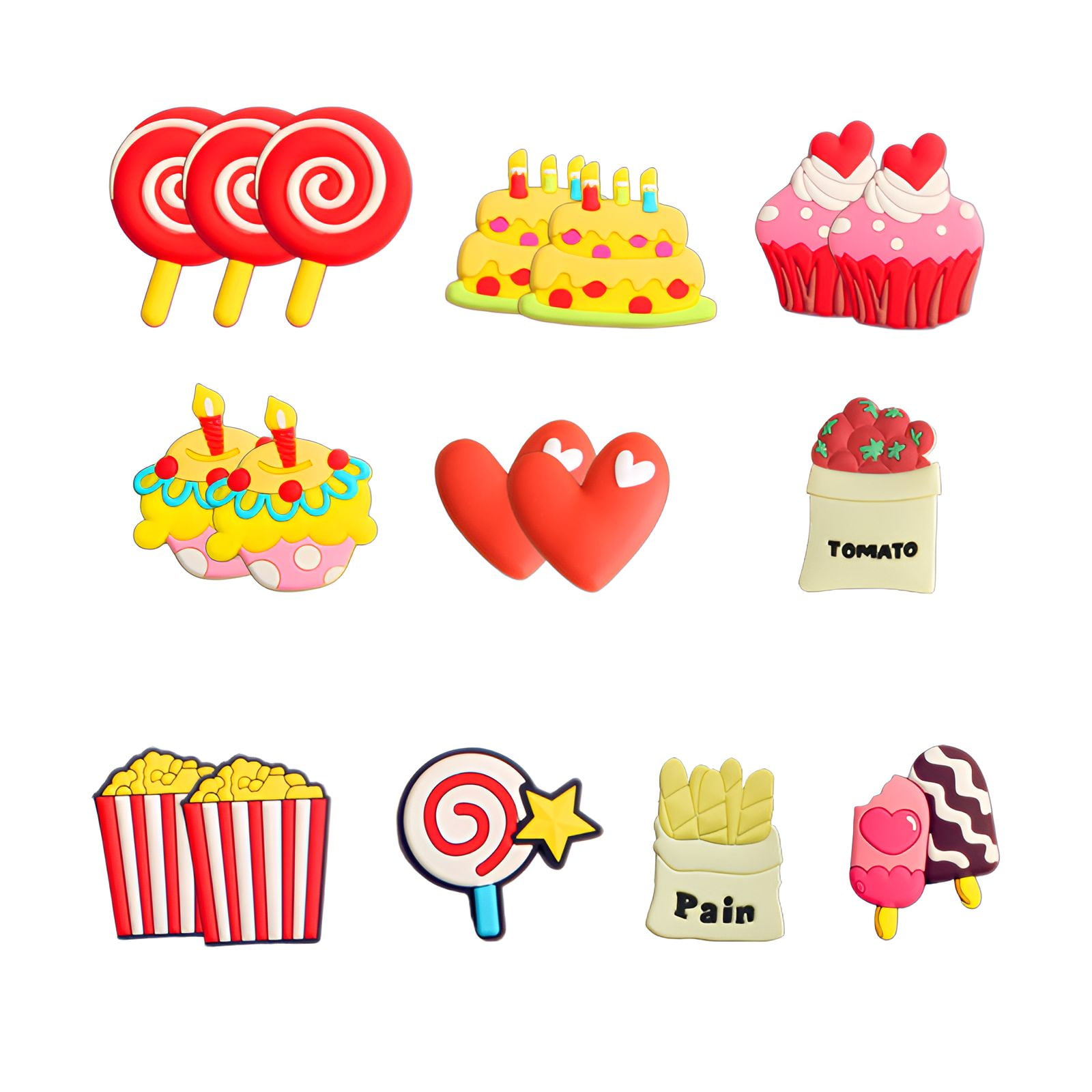 CCOCC 16Pcs Fridge Magnets,Multi-Function Whiteboard Magnet ...