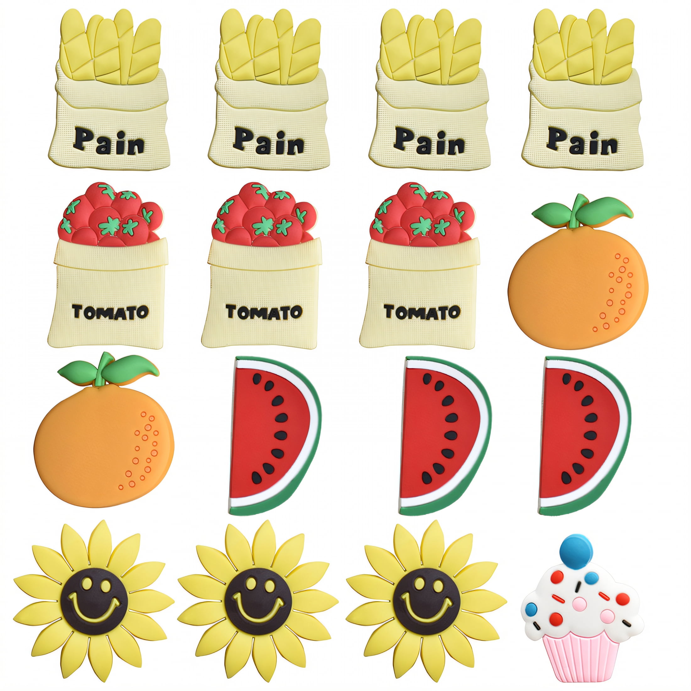 CCOCC 16Pcs Fridge Magnets,Door Magnets,Teaching Use Imanes,Style4 ...