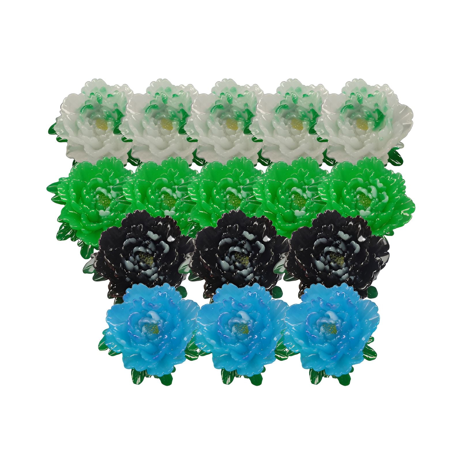 CCOCC 16Pcs Fridge Magnets,Transparent Resin Magnet Tape,Strong Magnet ...