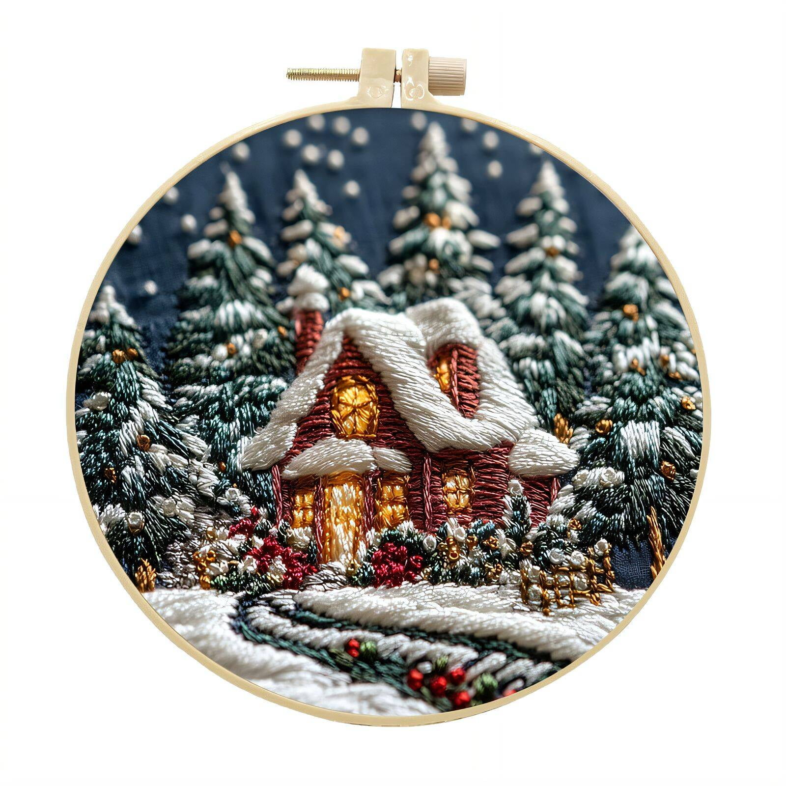 CCOCC 1Pcs Embroidery Kit,Equipped with Professional Tools Cross Stitch ...