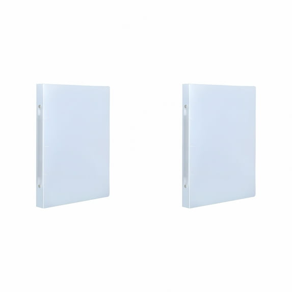 CCOCC 2 Pack 1 Inch Binders 3 Ring,Durable 3 Ring Binder,Flexible 1 ...