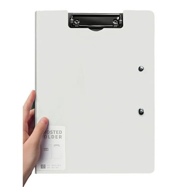 Heavy Duty Locking Storage Clipboard, Metal Box with File Compartment ...