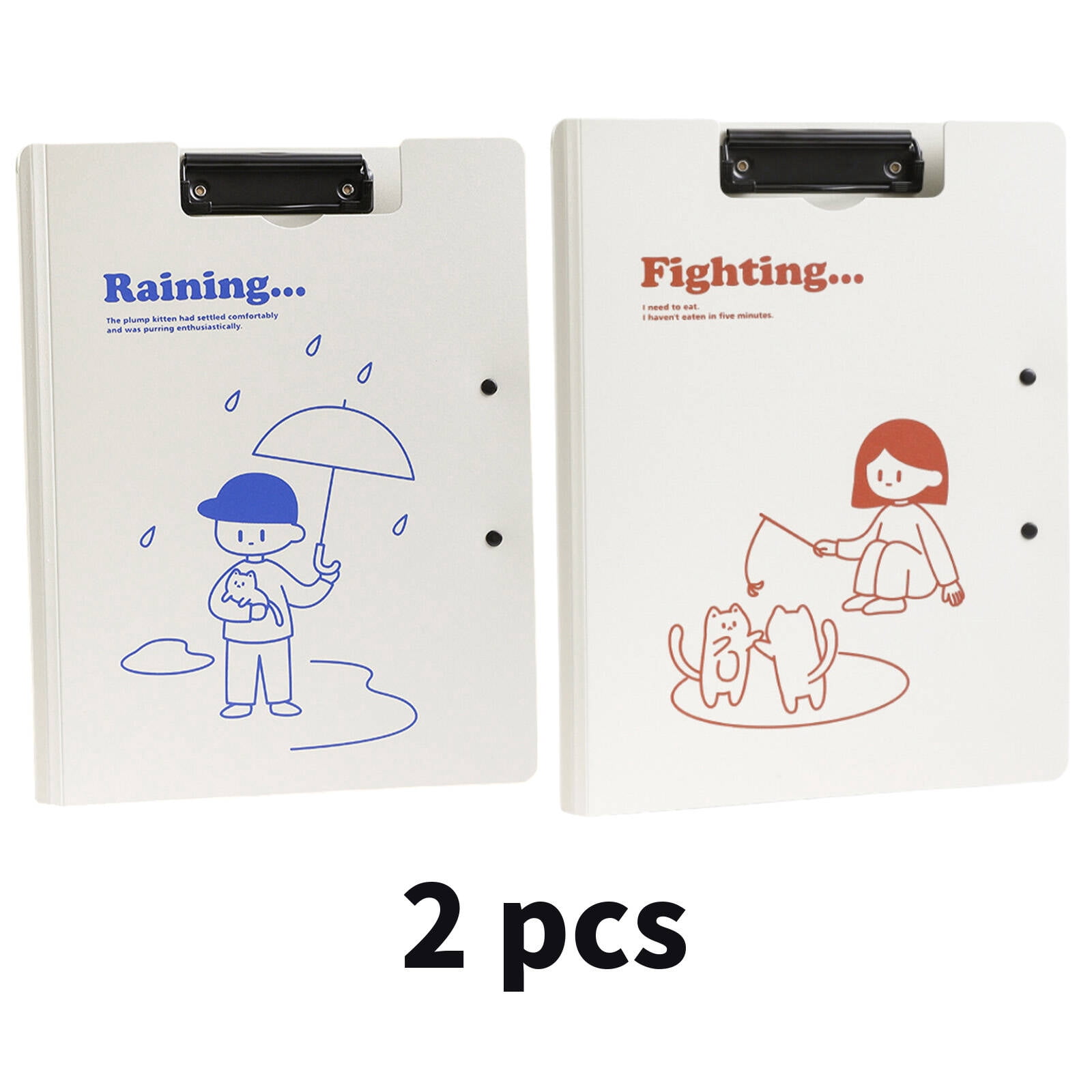 CCOCC 2 Pcs Clipboard,Calculator Storage Clipboard with Storage,Eco ...
