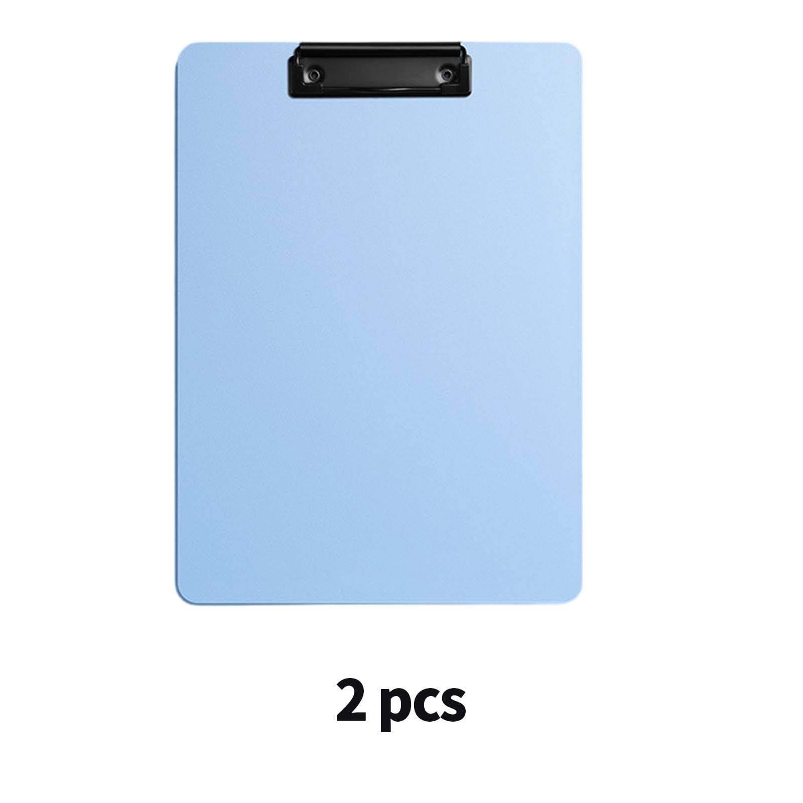 CCOCC 2 Pcs Clipboard,PP Material Clipboard with Storage,Arc Side Angle ...