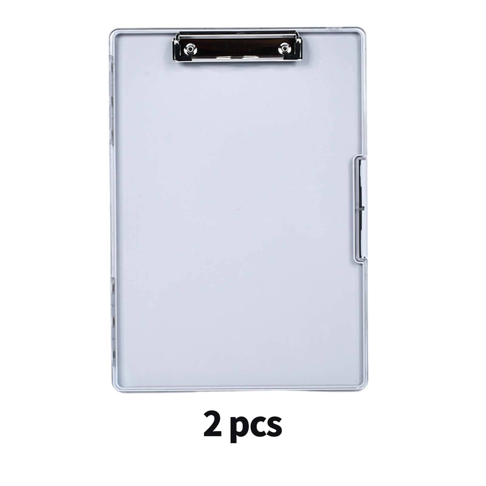 CCOCC 2 Pcs Clipboard,Standard A4 Letter Size Clipboard with Storage ...