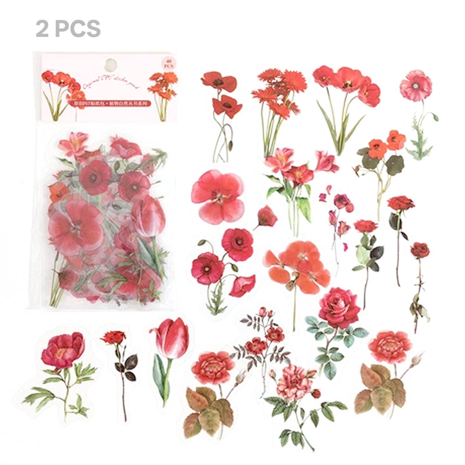 CCOCC 2 Pcs Cute Stickers,Forest Charm Stickers Funny Stickers ...