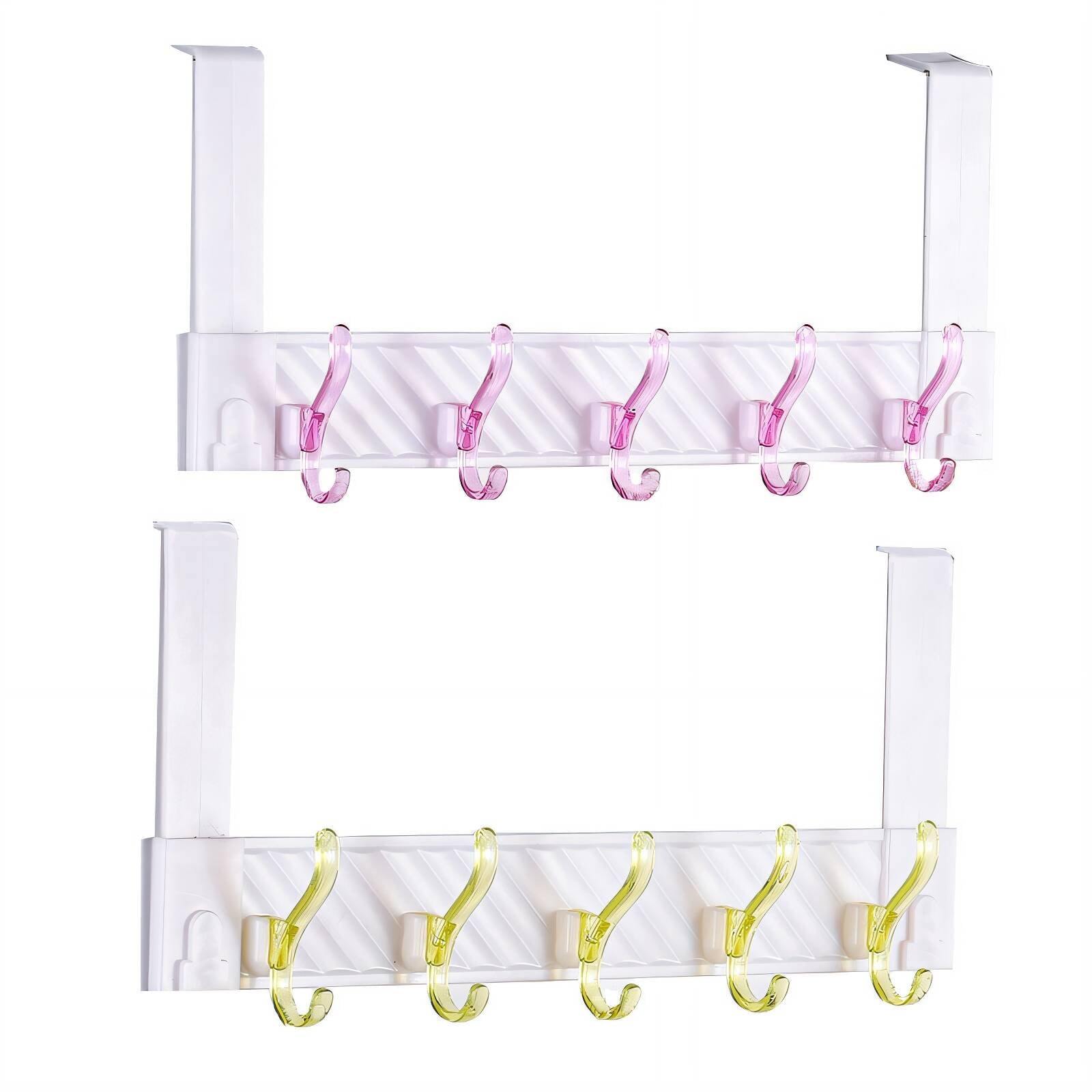 CCOCC 2 Pcs Over the Door Hooks Perfect for Renters Or People Who Move ...