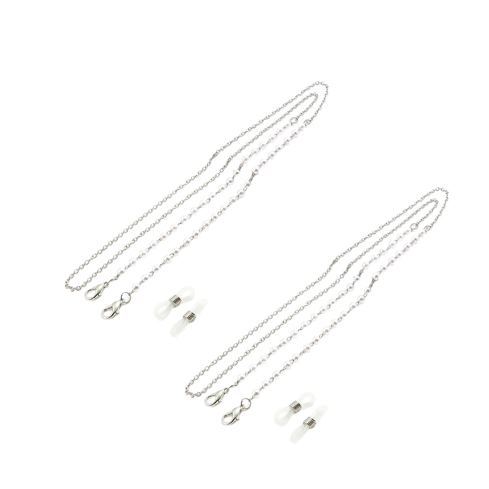 CCOCC 2 Pcs Glasses Strap,Elegant Pearl Textured and Metal Construction ...