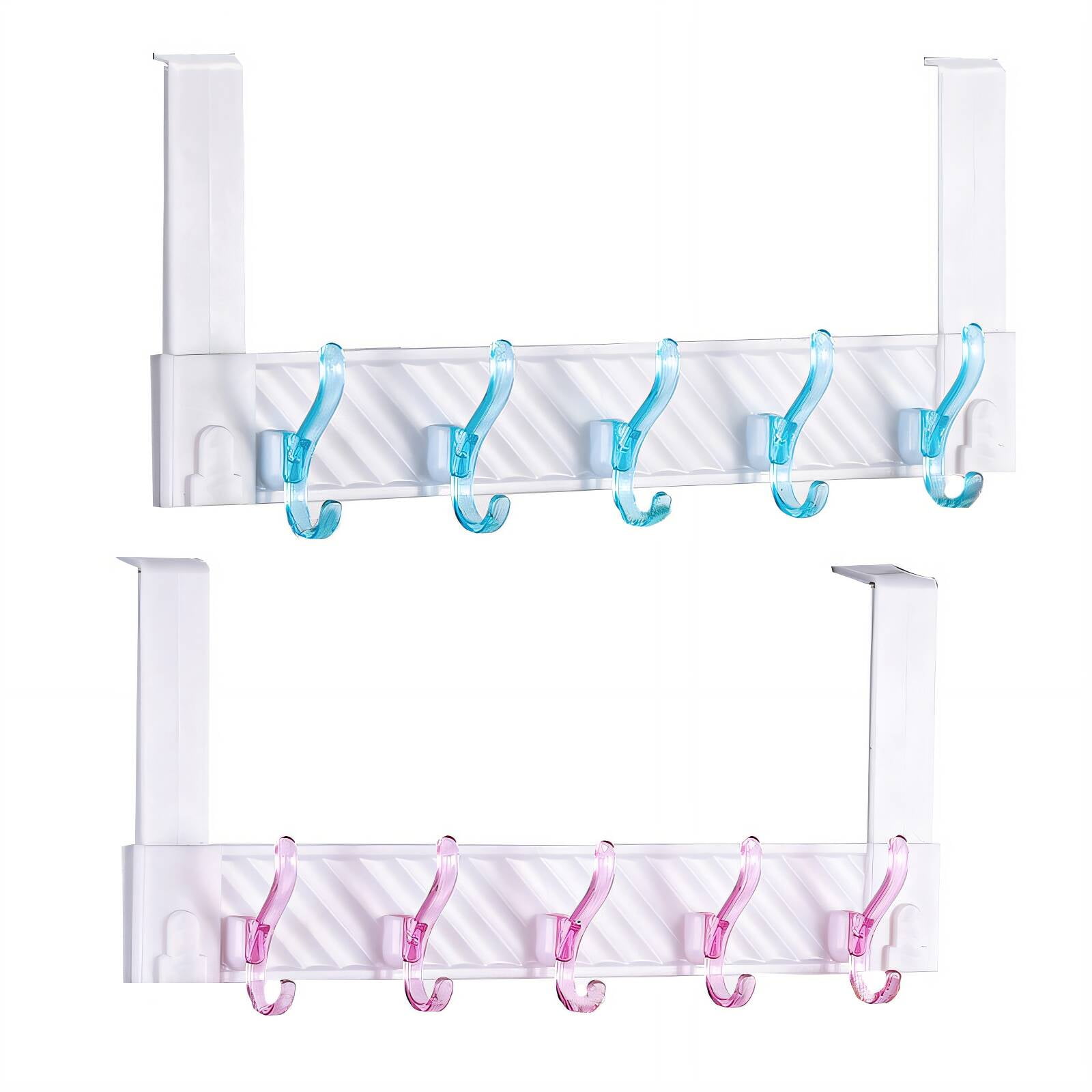 CCOCC 2 Pcs Over the Door Hooks Hang Coats,Jackets,and Bags Without ...