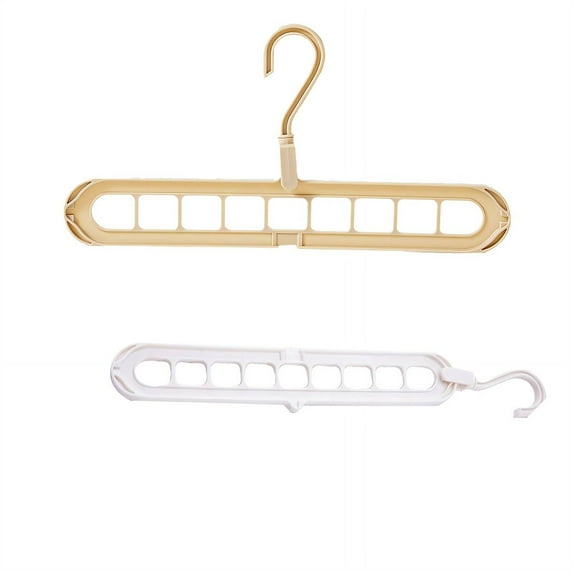 CCOCC 2 Pcs Space Saving Hangers Sturdy Pp Material for Long-Term Use ...