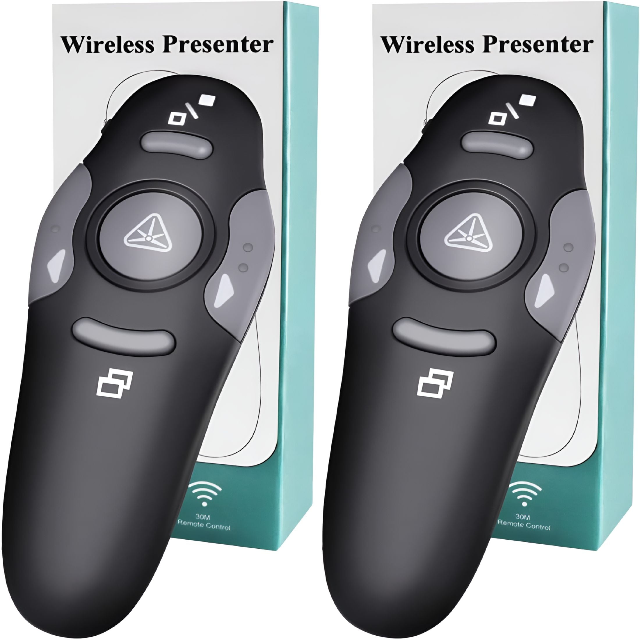 CCOCC (2 Units) Wireless Presentation Clicker for PowerPoint,Wireless ...