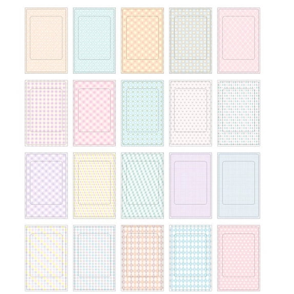 CCOCC 20 Pcs Cute Stickers,Decorative Photo Frames Funny Stickers,Easy ...