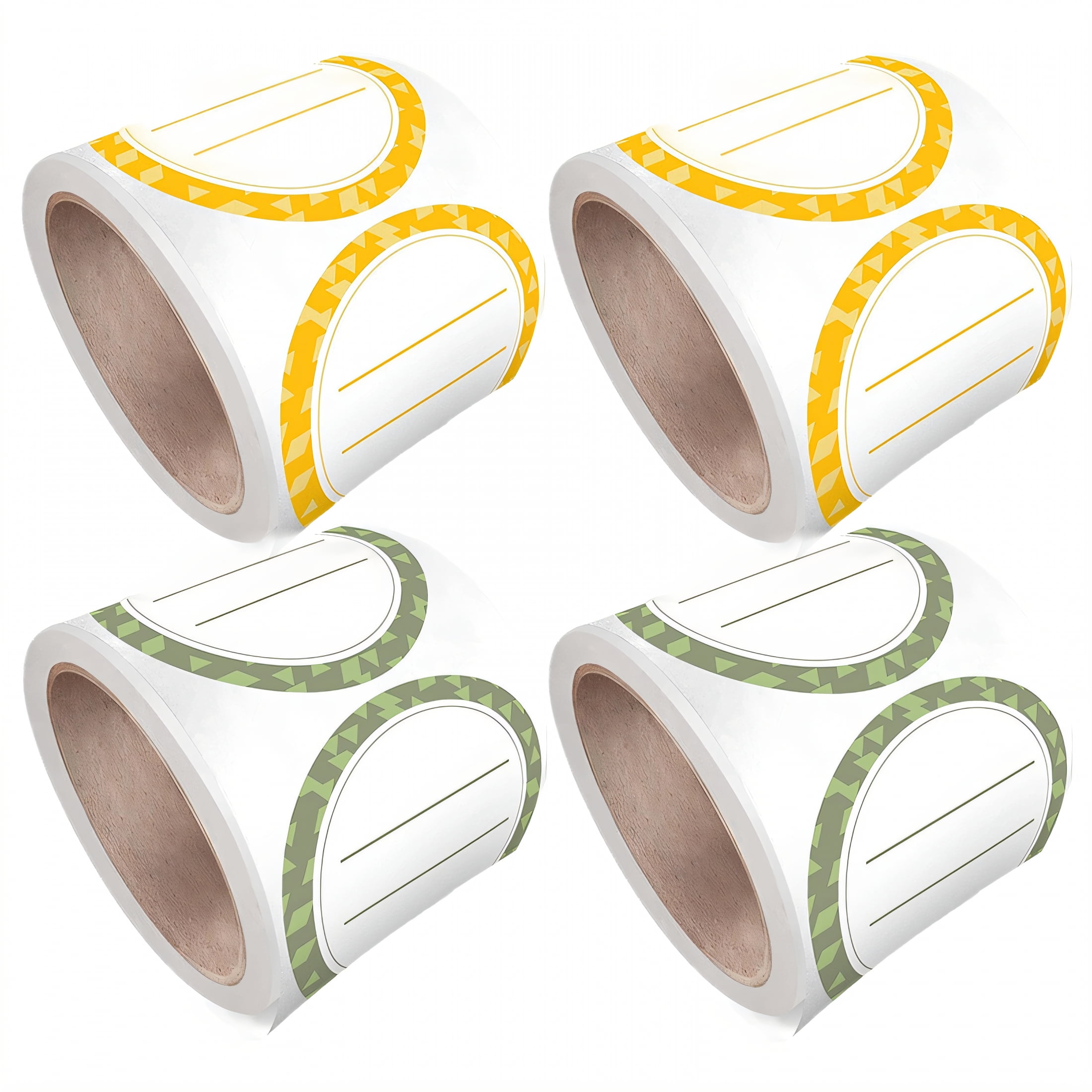 CCOCC 2000Pcs Name Tags,No Mess Sticker Labels,Clean Peel Name Tag ...