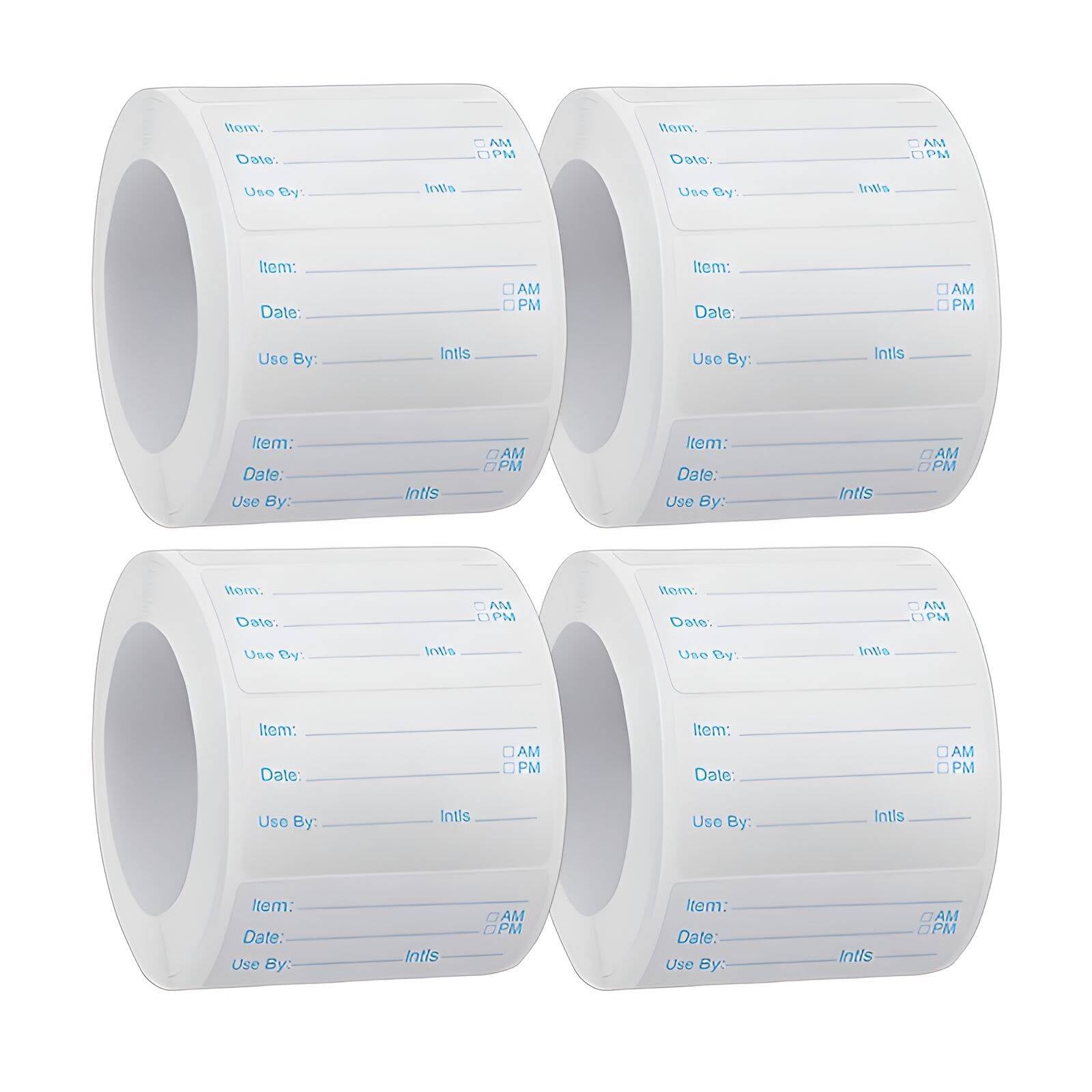 CCOCC 2000Pcs Name Tags,Refrigerator Storage Sticker Labels,Kitchen ...