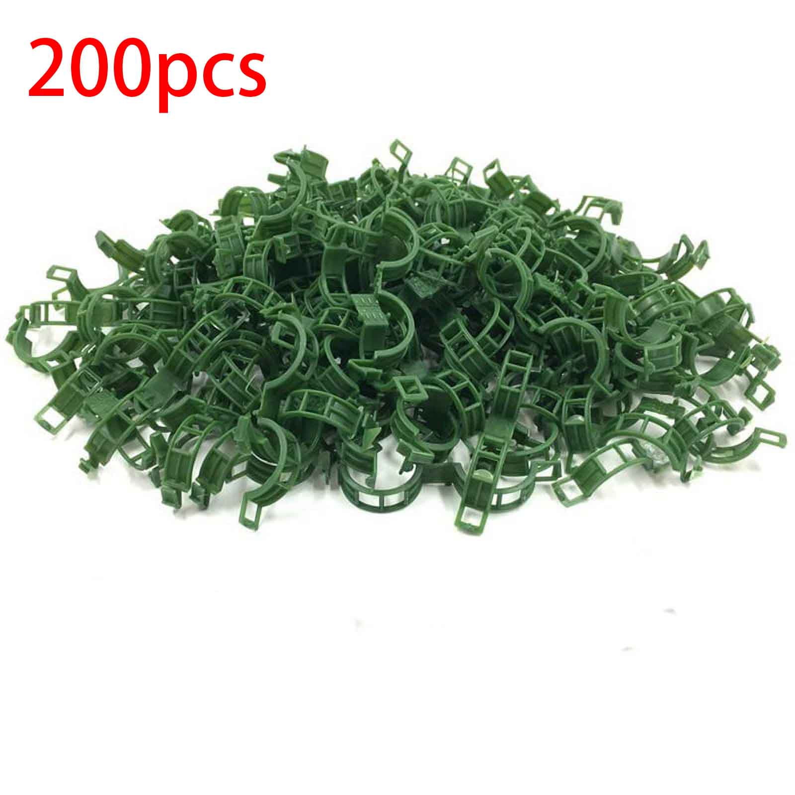 CCOCC 200Pcs Plant Clips,Tomato Clips,Plastic Trellis Clips,Garden ...